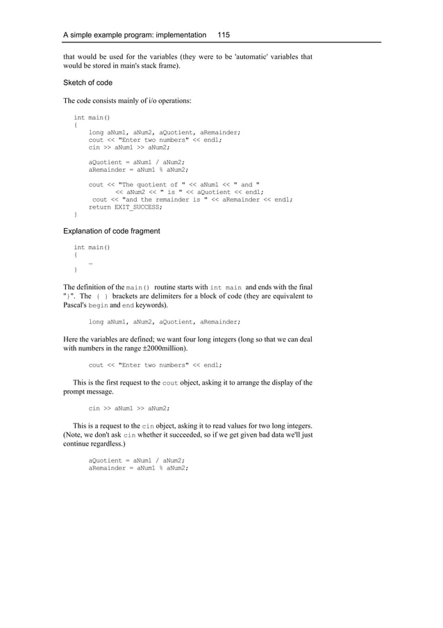 C5 c++ development environment | PDF