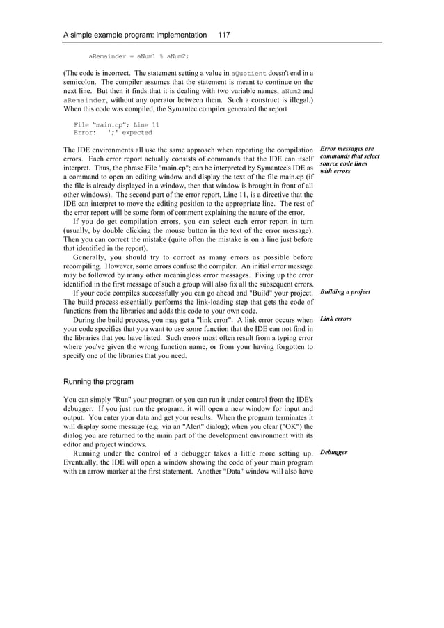 C5 c++ development environment | PDF