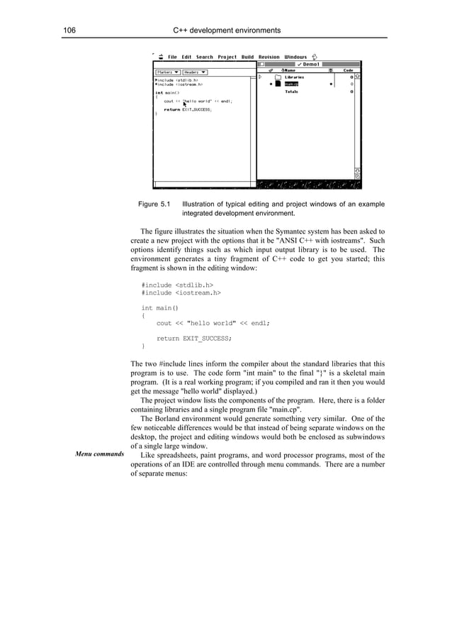 C5 c++ development environment | PDF