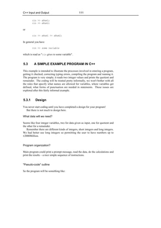 C5 c++ development environment | PDF | Programming Languages | Computing