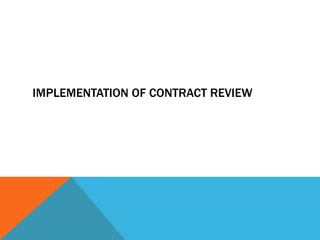 Chapter 5 - Contract Review | PPTX