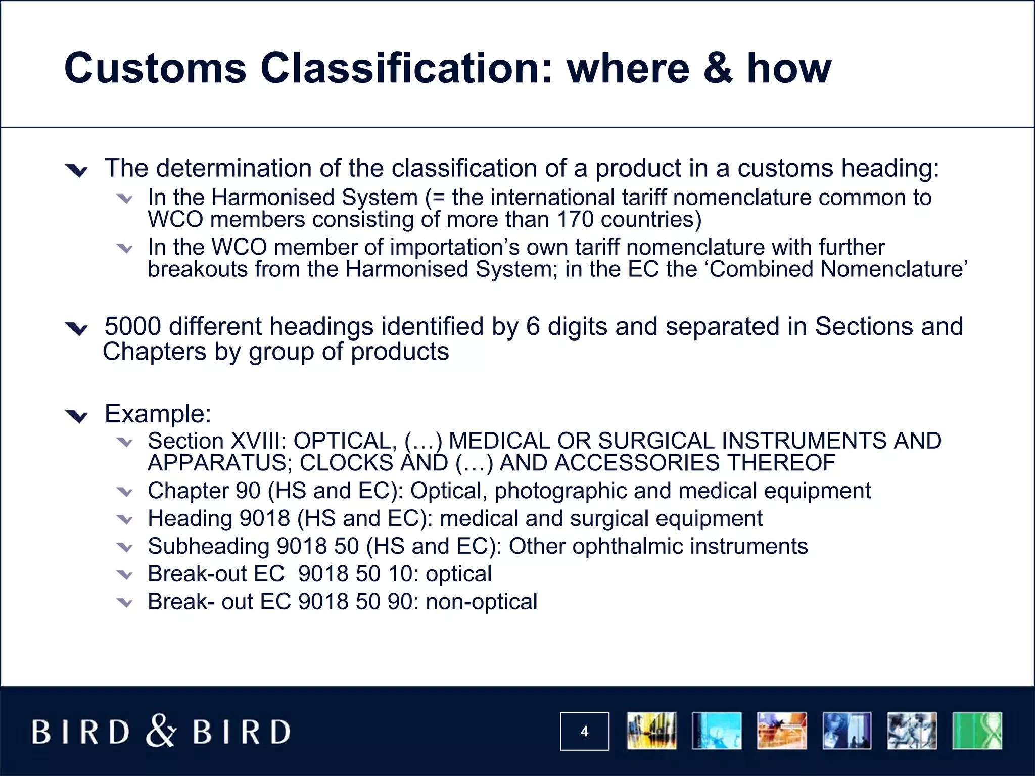 Customs Classification | PPT