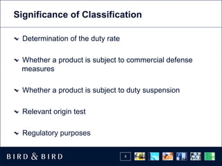 Customs Classification | PPT