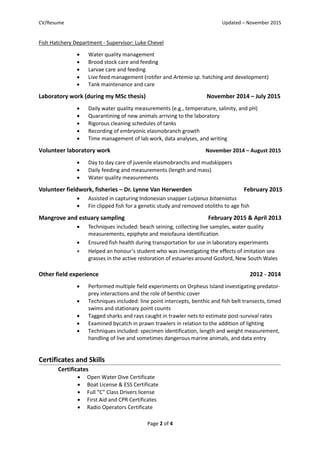 Johnson Professional CV- NOV | PDF