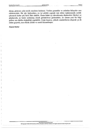 PERSONAL PROFILE REPORT | PDF