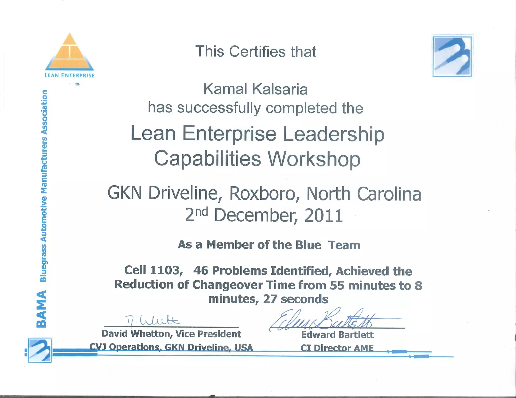LELC certificate | PDF