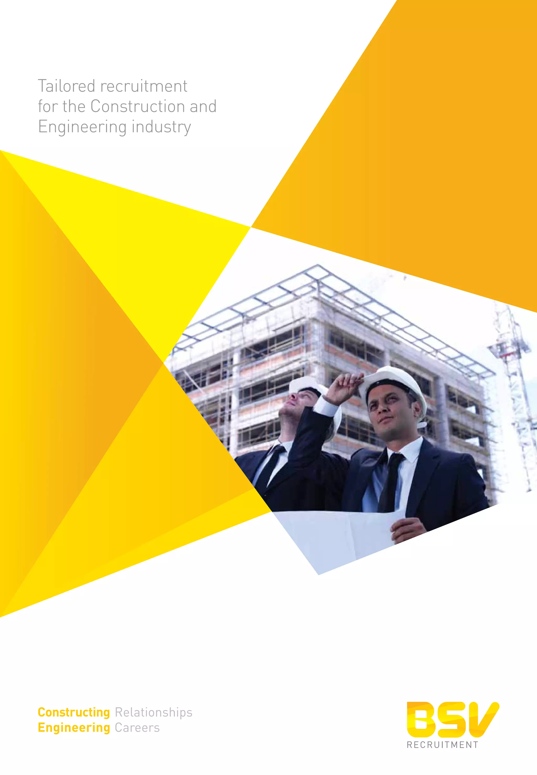 BSV corporate brochure Oversized A4 LR-1 | PDF | Construction Industry ...