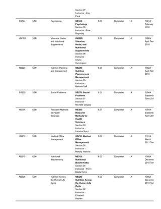 RachelWalkerKaplanTranscript | PDF