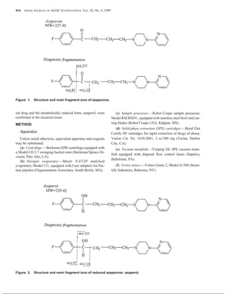 Azaperol.paper | PDF | Chemistry | Science
