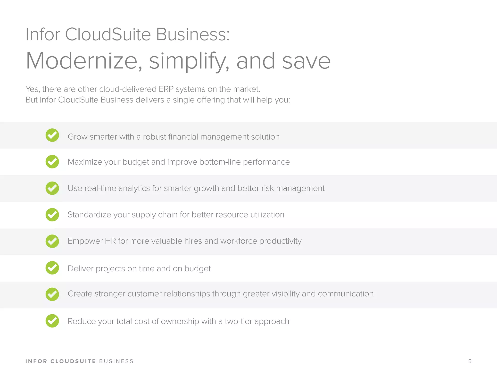 infor cloudsuite business | PDF