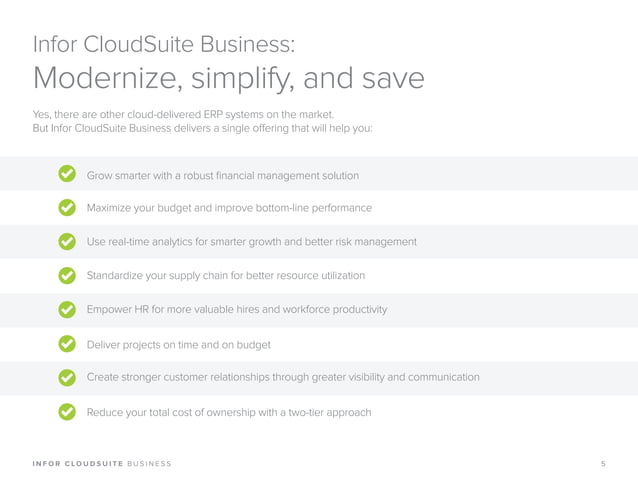 infor cloudsuite business | PPT