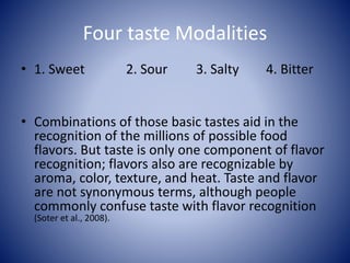 Understanding Taste Dysfunction in Patients with Cancer | PPT