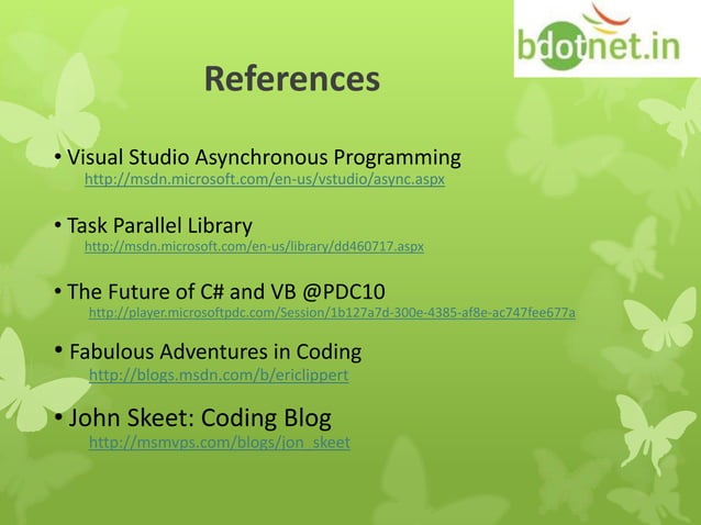 C# 5 deep drive into asynchronous programming | PPTX