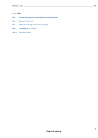 final p1 report diagnostic leaching of gold | DOCX