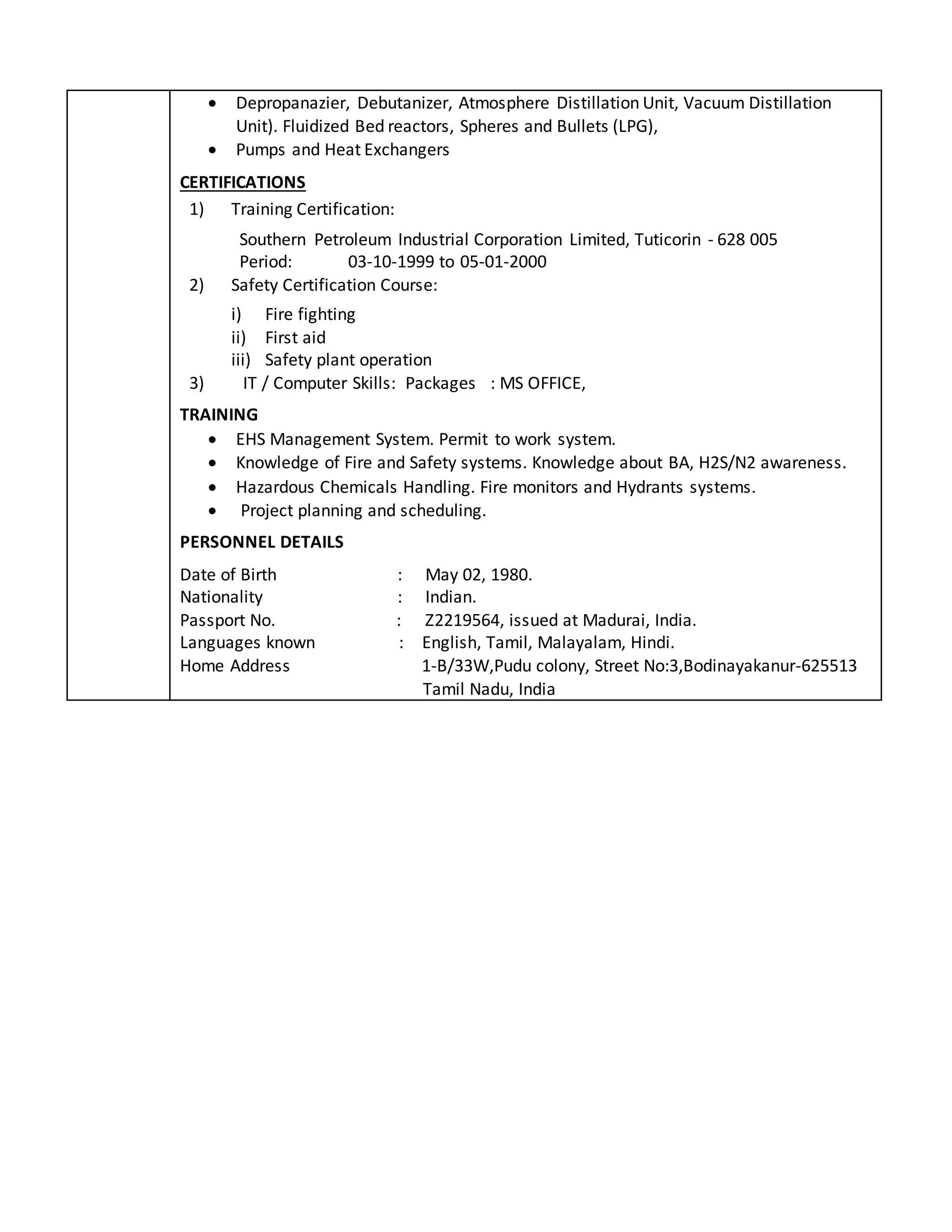 SENTHIL PANDIAN CV | DOCX