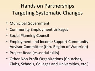 C5 e8 community partnerships | PPT