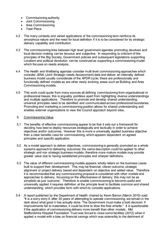 Commissioning - Principles v5.1 | PDF
