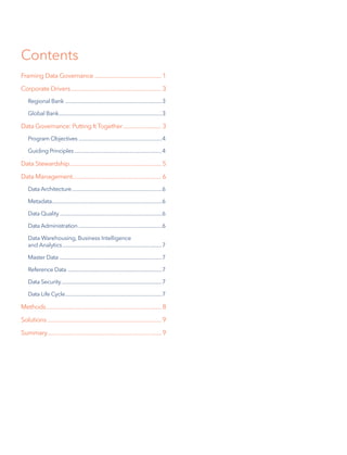 sas-data-governance-framework-107325 | PDF