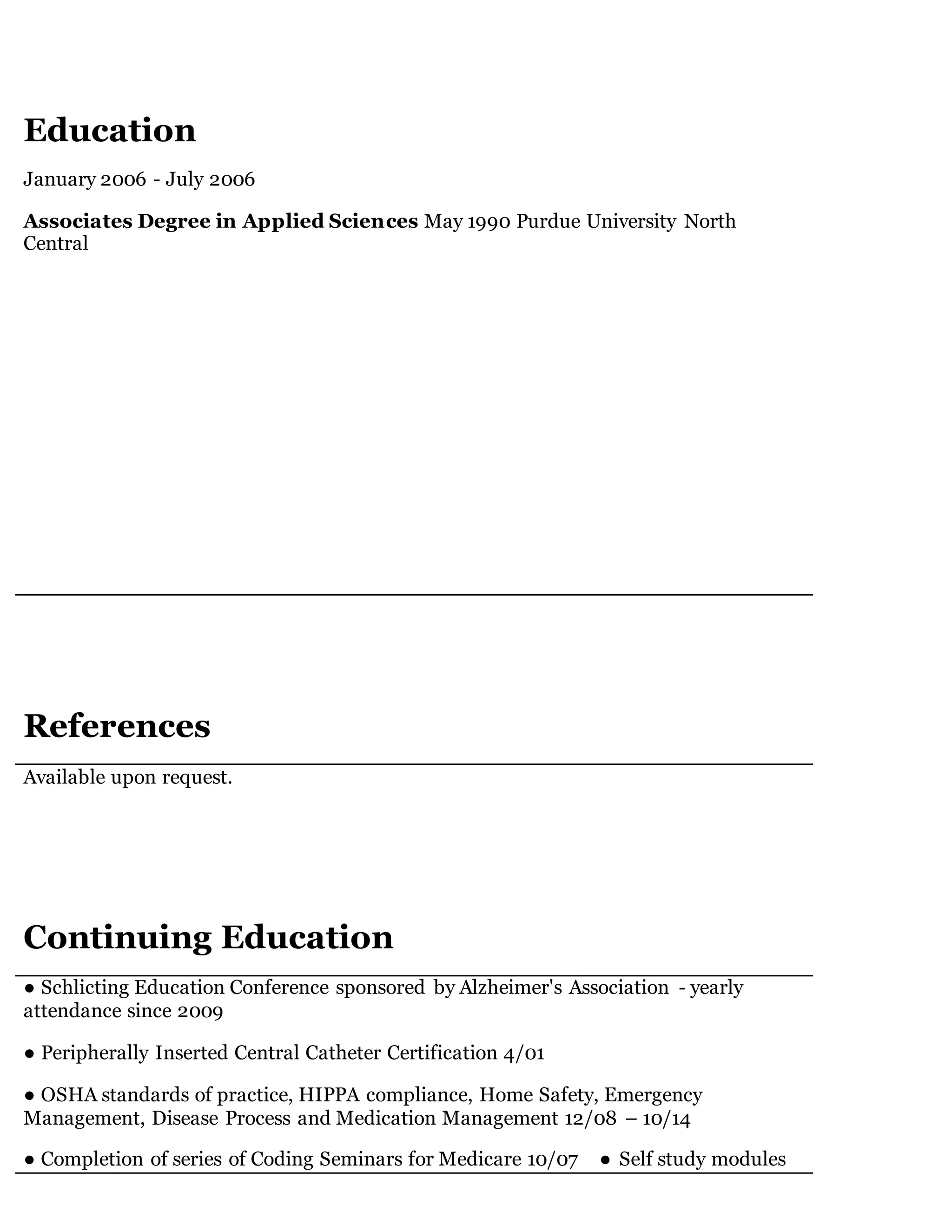 Andrea Buckley Resume | DOCX | Healthcare Industry | Industries