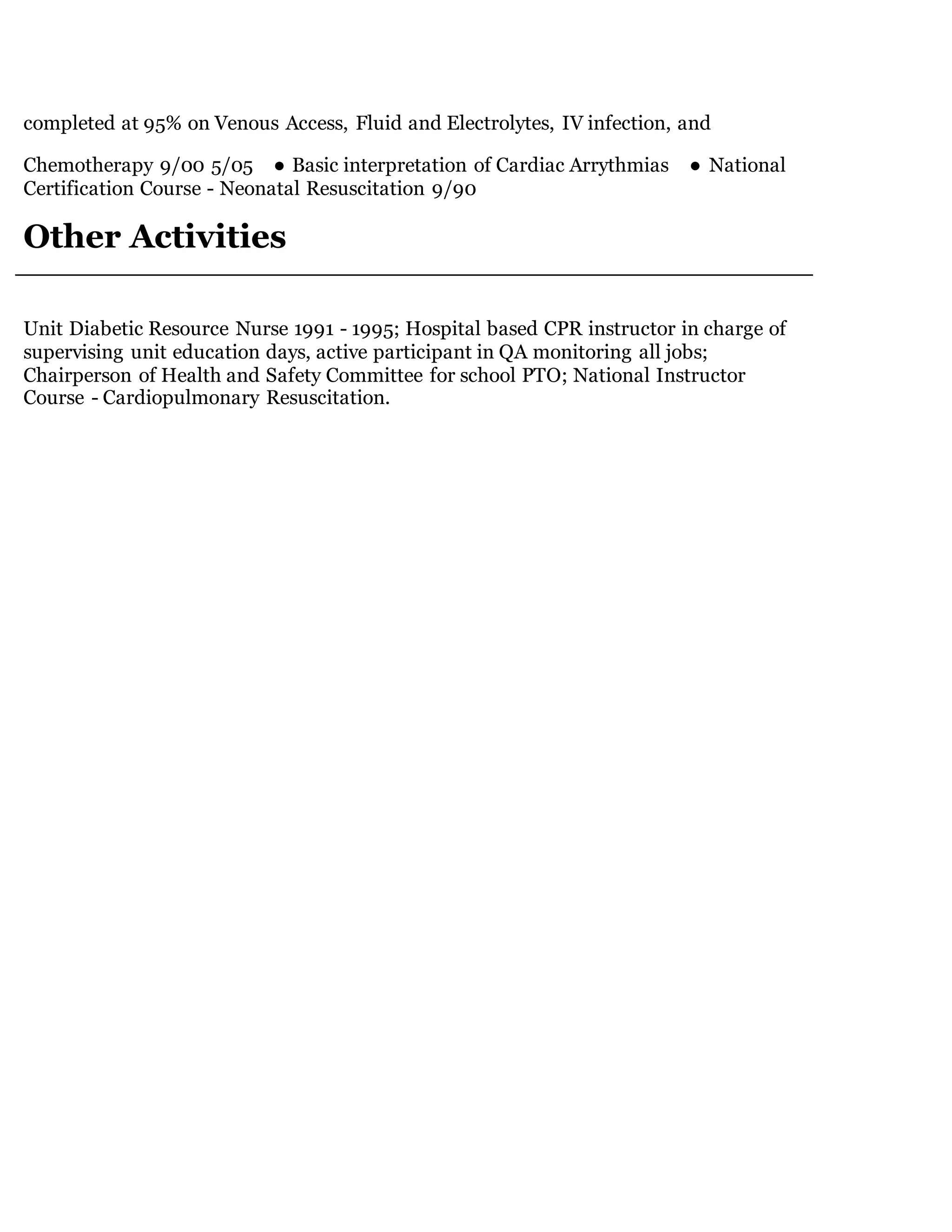 Andrea Buckley Resume | DOCX | Healthcare Industry | Industries