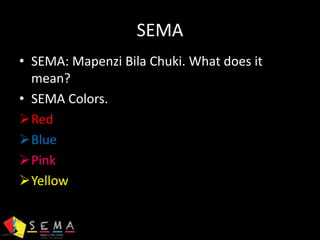SEMA Presentation-Don | PPT