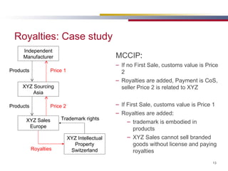 C5 Global Customs Compliance Valuation Mccip May 2010 | PPT