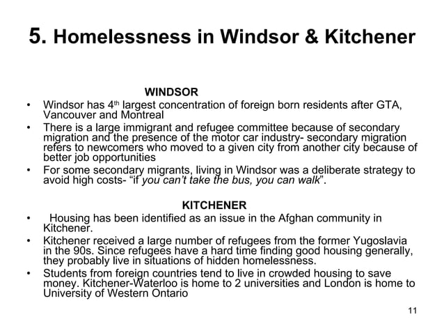 C5 Hidden Homelessness in Newcomer Communities_S.Gopikrishna | PPT