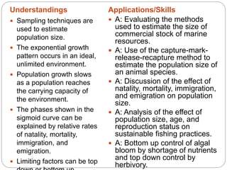 C5 population ecology | PPTX