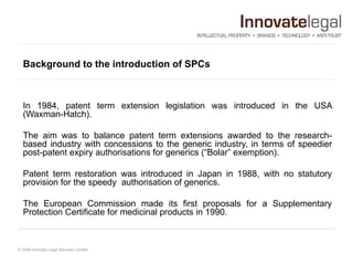 SPCs as Targets for Litigation: C5 Presentation 18 February 2009 | PPT