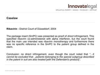 C5 second medical_use_patents_presentation_29_january_2014 | PPT