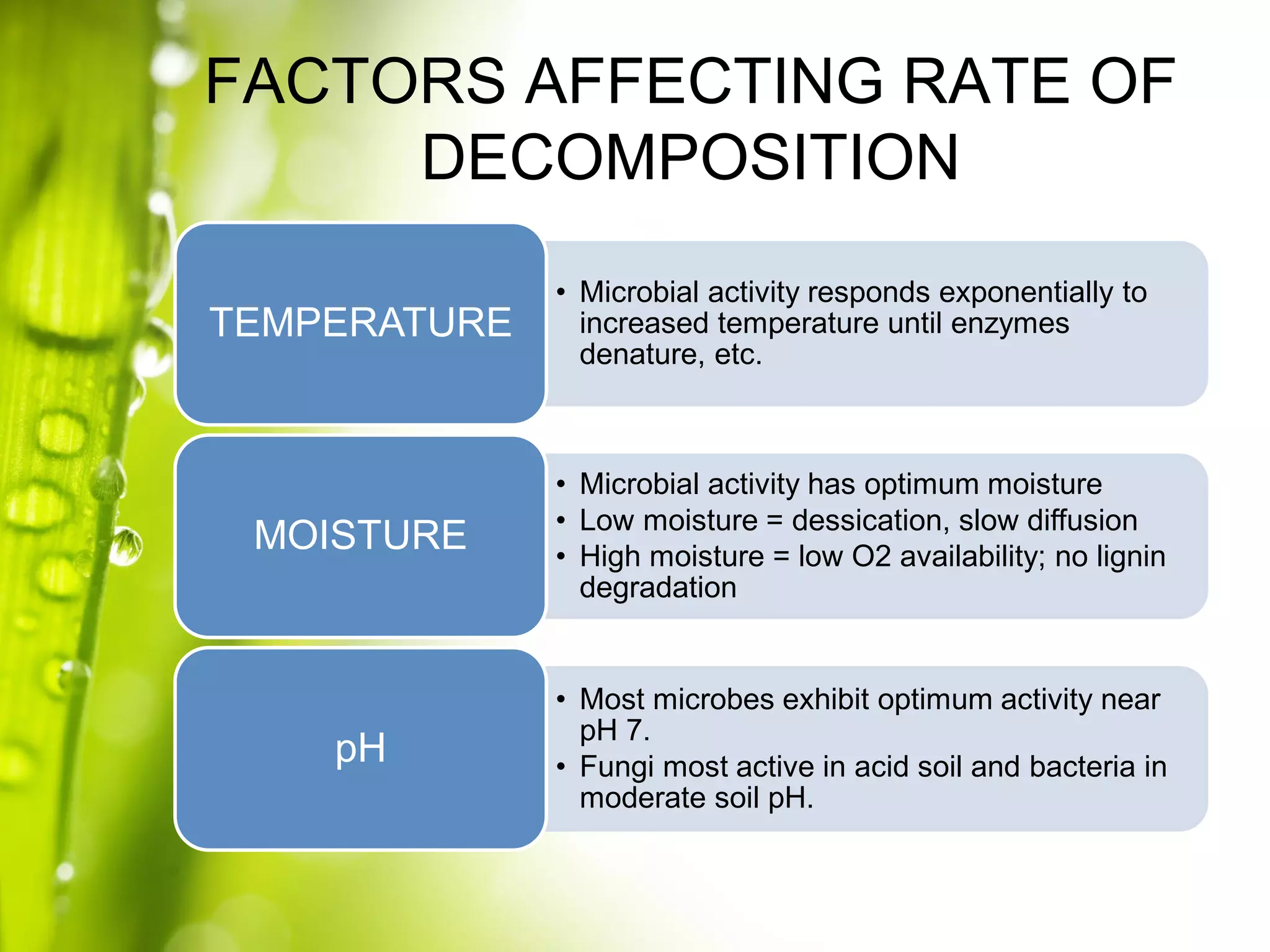 organic matter decomposition | PDF