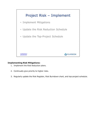 Project Risk Management in Product Development | PDF