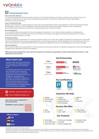 Vyom Labs Corporate-Overview | PDF