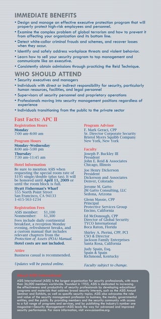 Assets Protection Course_I_BR_1109 | PDF