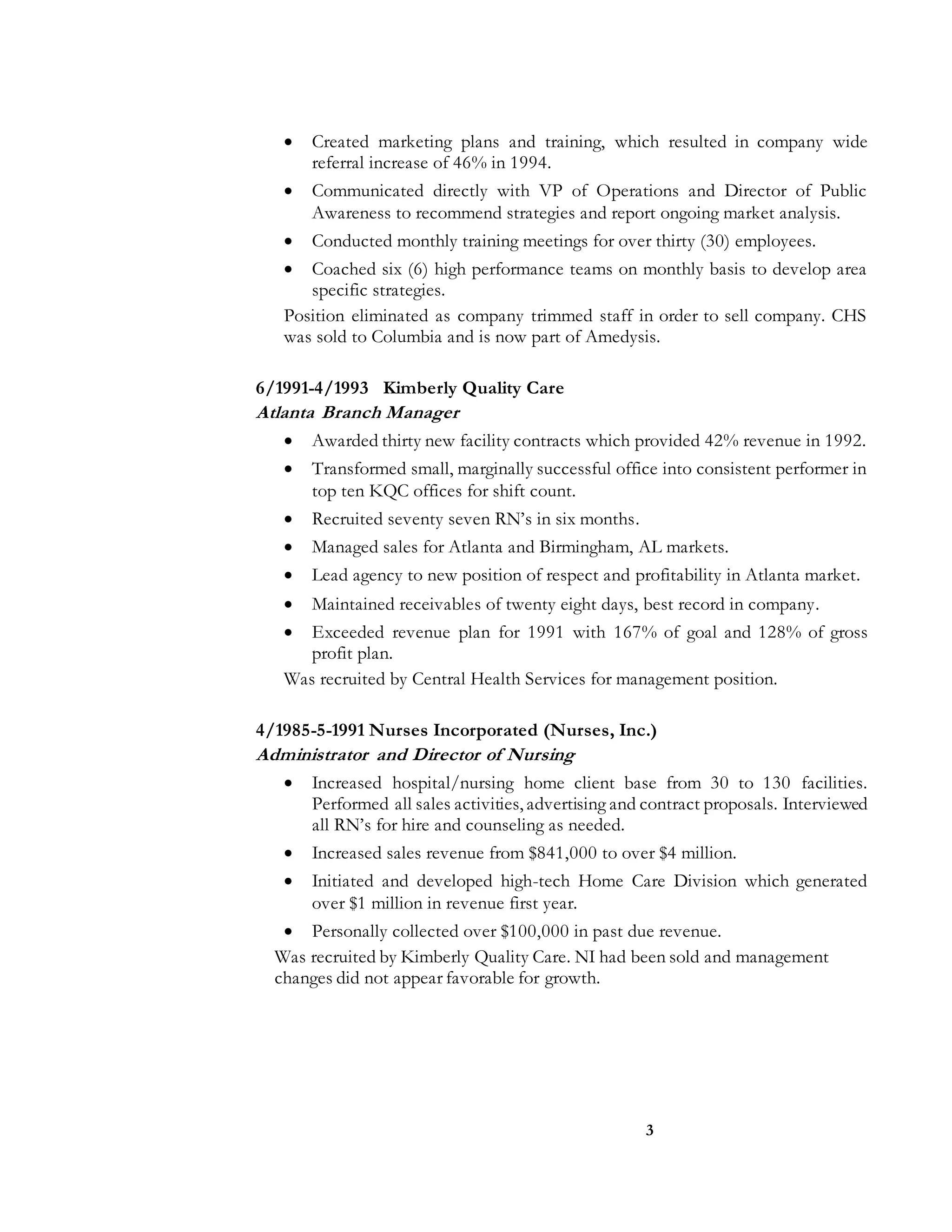 Suzanne Harris Resume | DOC