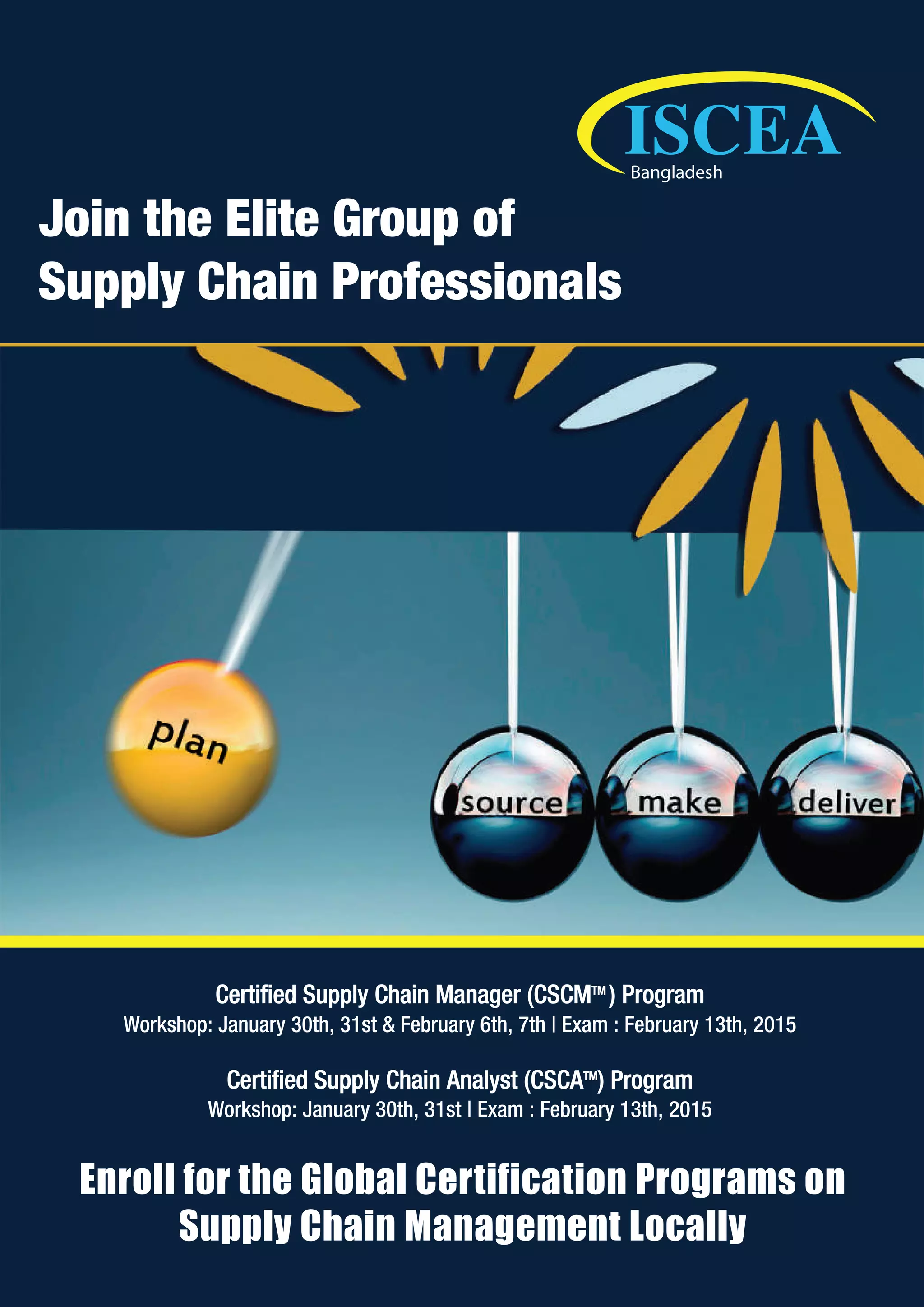 CSCM-CSCA-20th-Batch-Brochure | PDF