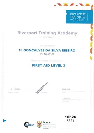 First Aid Level 3 | PDF