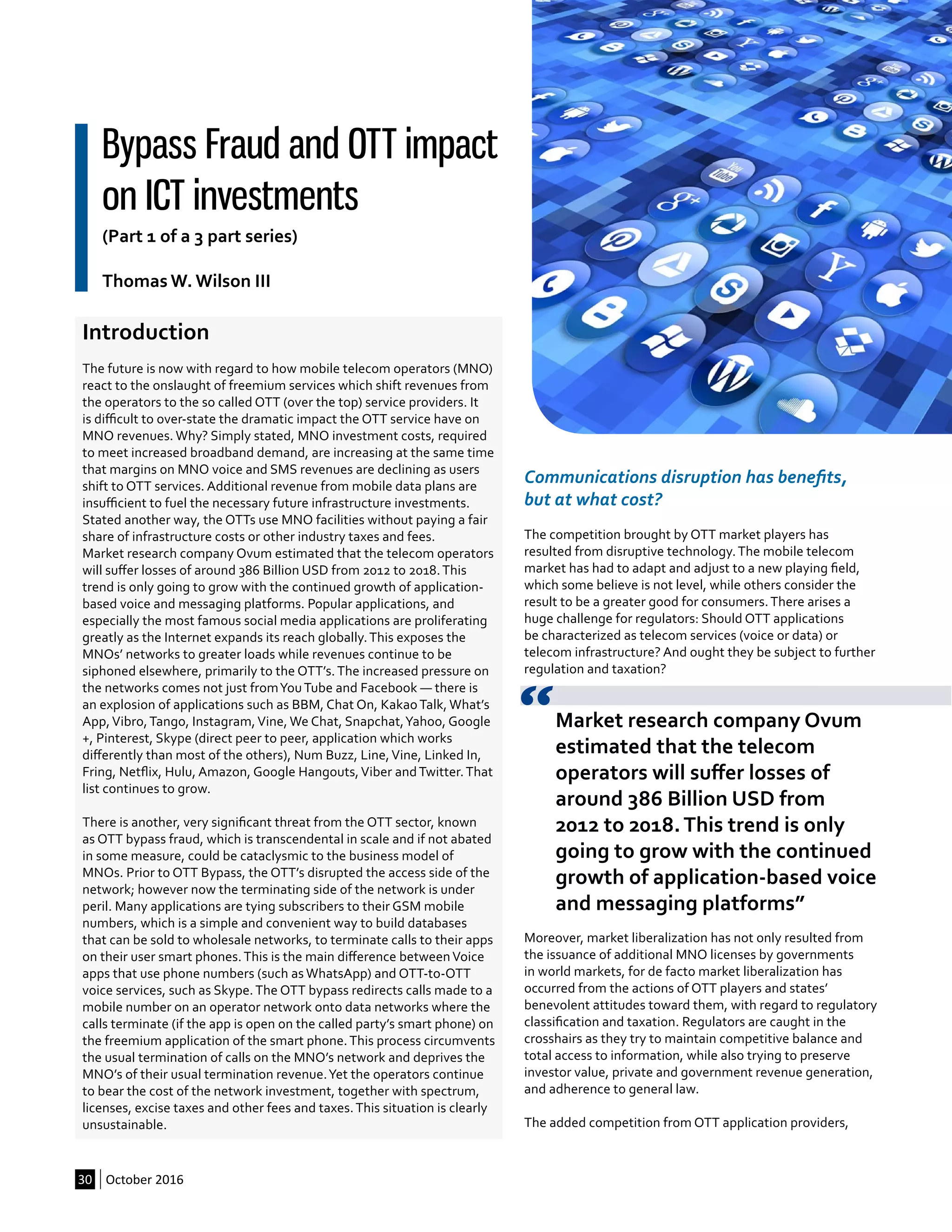 OTT_BypassFraud | PDF