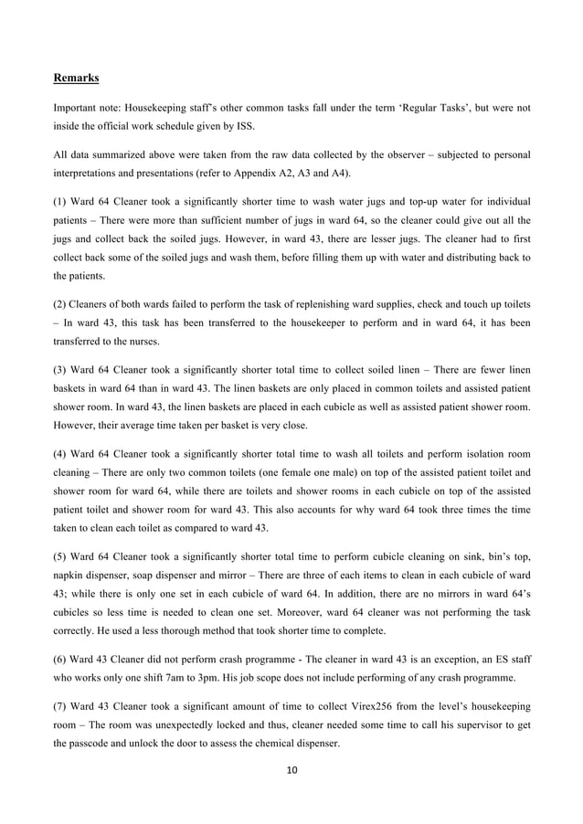 Time and Motion Study Report | PDF