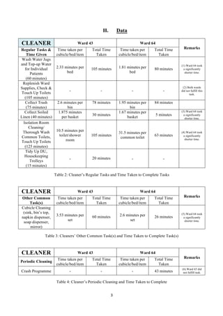 Time and Motion Study Report | PDF
