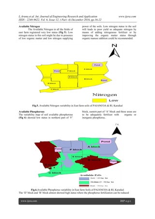 Study on spatial variability of Soils using GIS | PDF | Agriculture | Industries