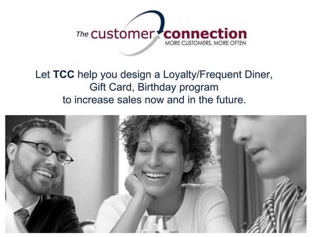 2013 TCC Power Point Presentation | PPT