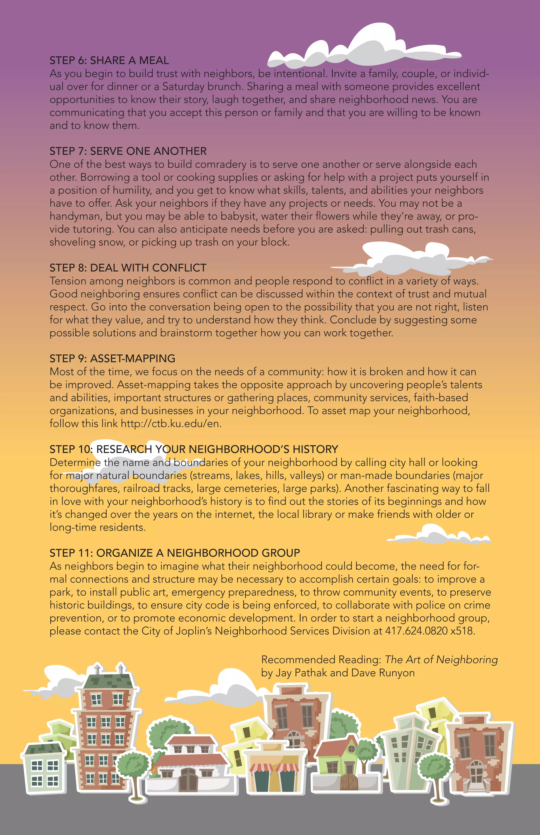 Guide to Neighboring Half Sheet | PDF