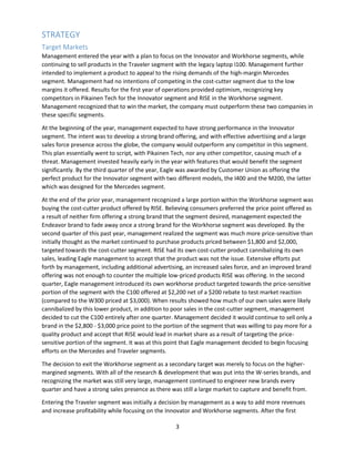 Executive Board Report - Eagle | PDF | Business Accounting & Finance ...