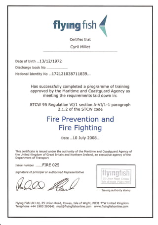 STCW95 | PDF