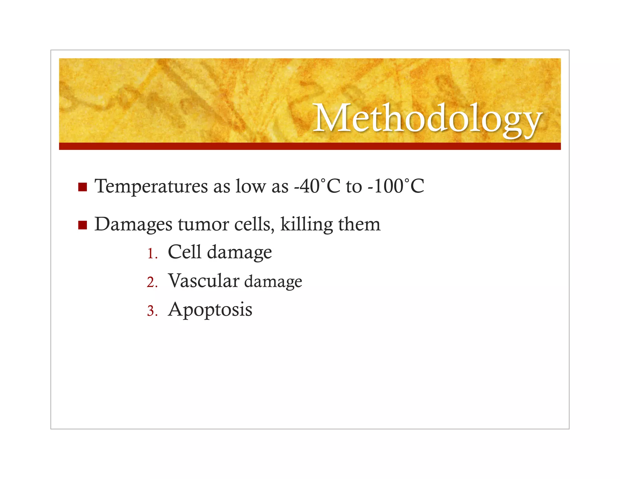 freezing Cancer | PDF
