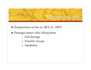 freezing Cancer | PDF
