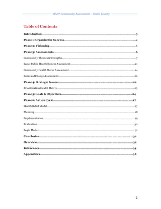 MAPP Smith County Framework | PDF