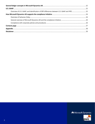 Microsoft Dynamics AX 2012 R3 Support for IFRS | PDF