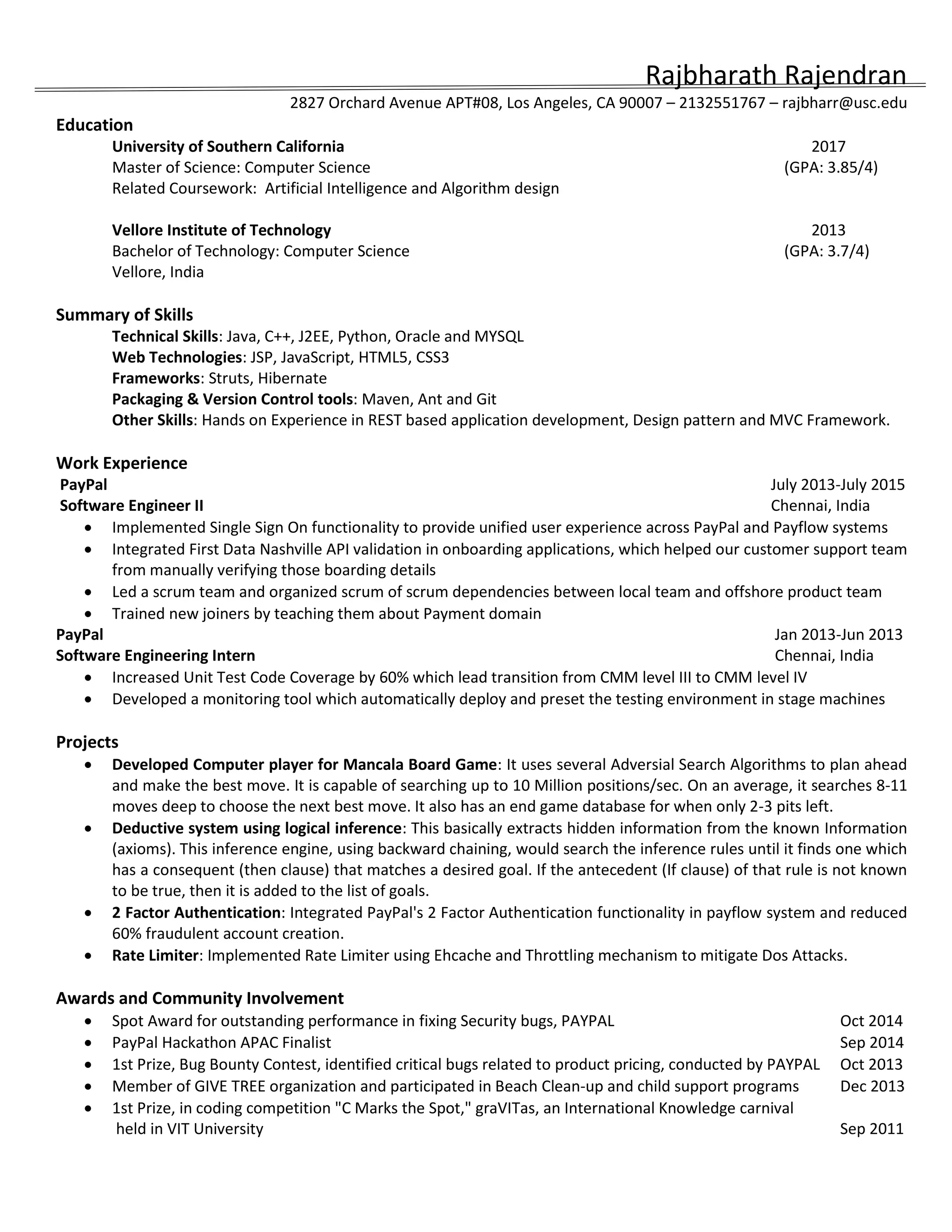 RajbharathRajendran | PDF | Computer Software and Applications | Computing